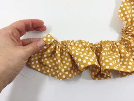 How To Make Ruffles And Sew Them On - DIY Crush