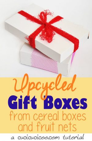 Cereal Box And Fruit Net Gift Box DIY - DIY Crush