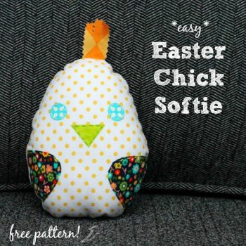 Free Easter Chick Sewing Patterns - DIY Crush