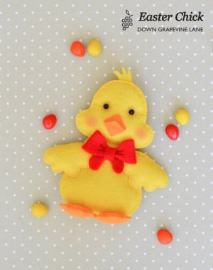 Free Easter Chick Sewing Patterns - DIY Crush