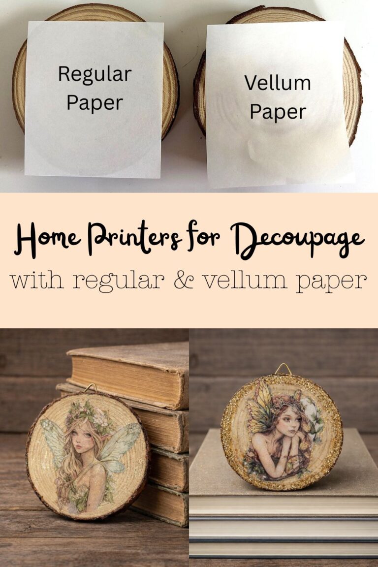 All About Home Printers For Decoupage - DIY Crush